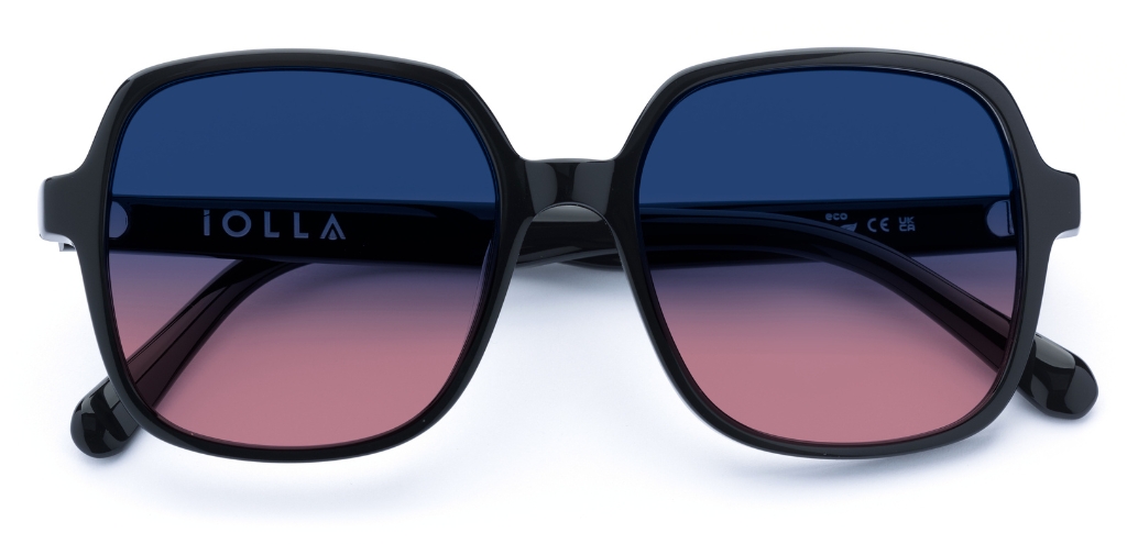 Bonnie in Black – Oversized 70s-Inspired Sunglasses | IOLLA